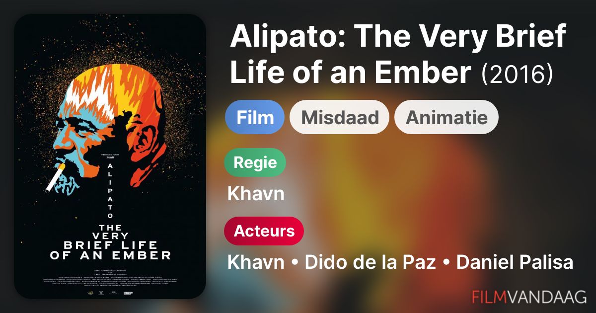 Alipato: The Very Brief Life of an Ember (film, 2016) - FilmVandaag.nl