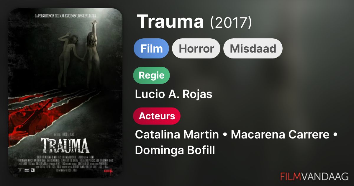 Trauma (film, 2017) - FilmVandaag.nl