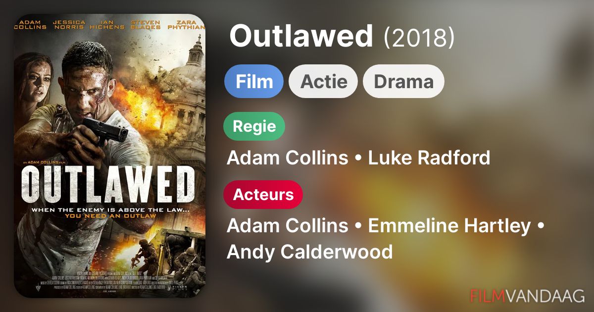 Outlawed (film, 2018) - FilmVandaag.nl