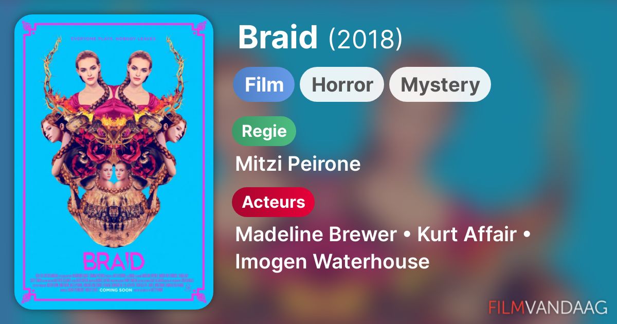 Braid (film, 2018) - FilmVandaag.nl