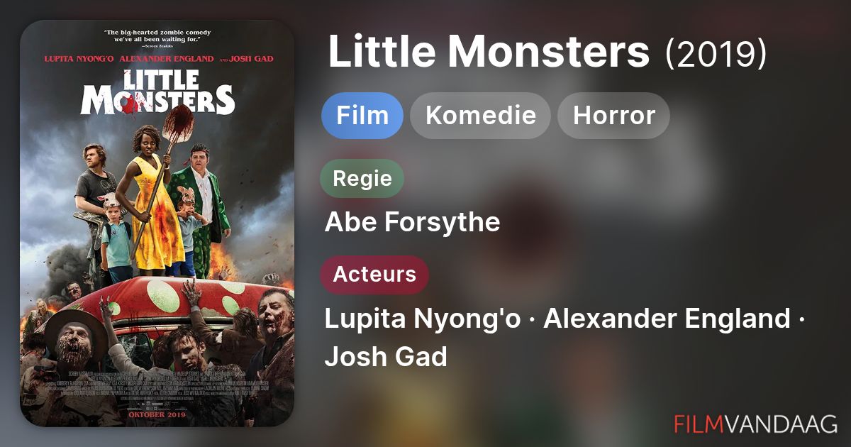 Little Monsters (film, 2019) - FilmVandaag.nl
