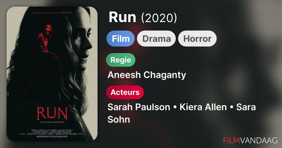 Run (film, 2020) - FilmVandaag.nl