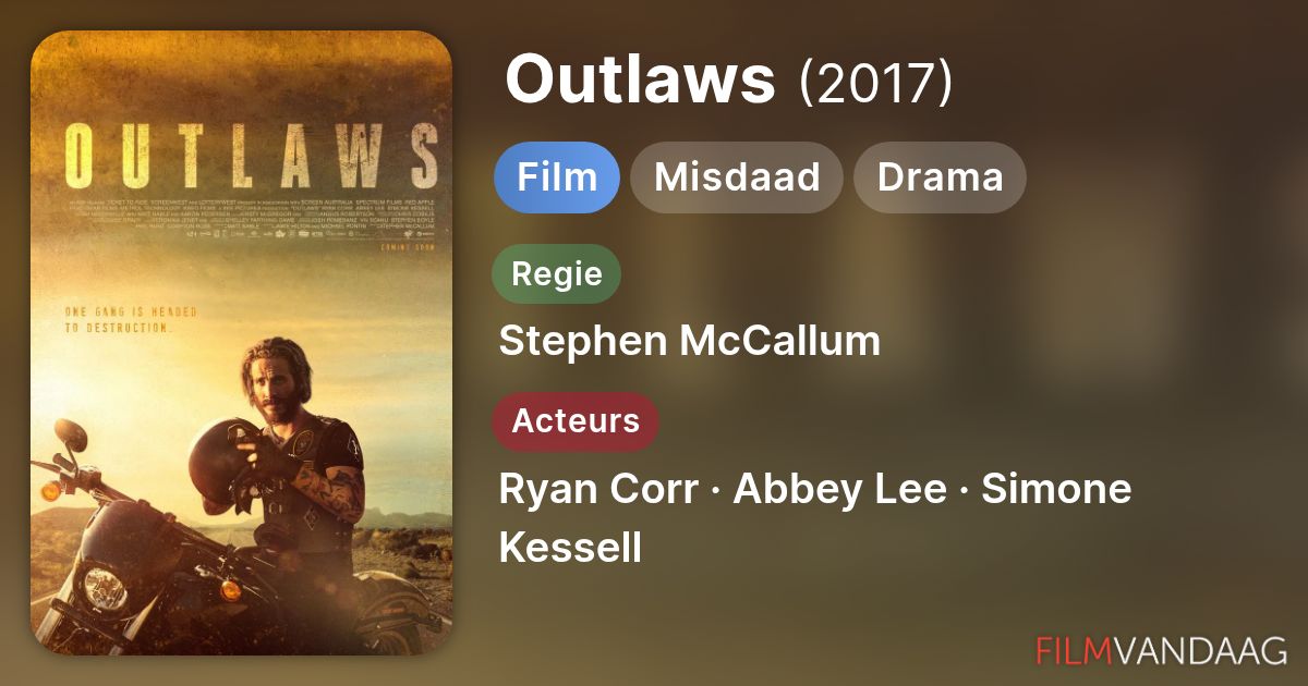 Outlaws (film, 2017) - FilmVandaag.nl