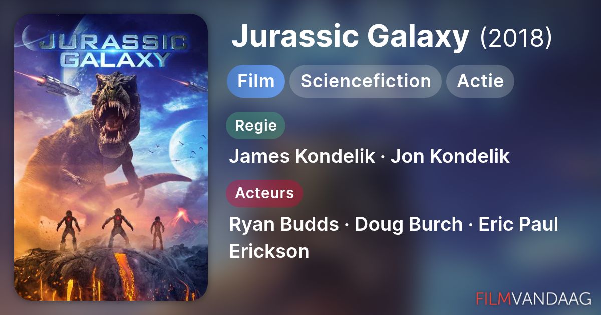 Jurassic Galaxy (film, 2018) - FilmVandaag.nl