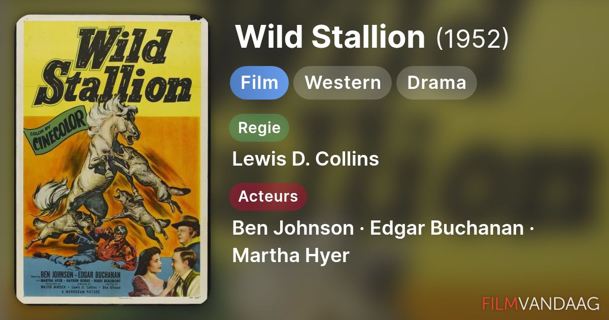 Wild Stallion (film, 1952) - FilmVandaag.nl