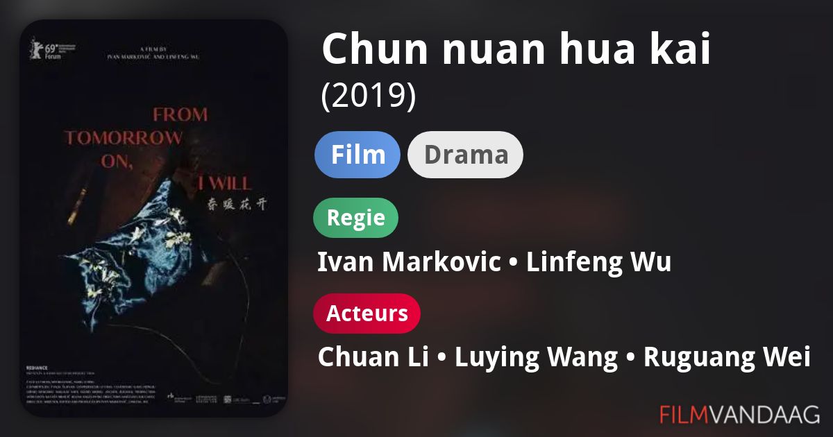 Chun nuan hua kai (film, 2019) - FilmVandaag.nl
