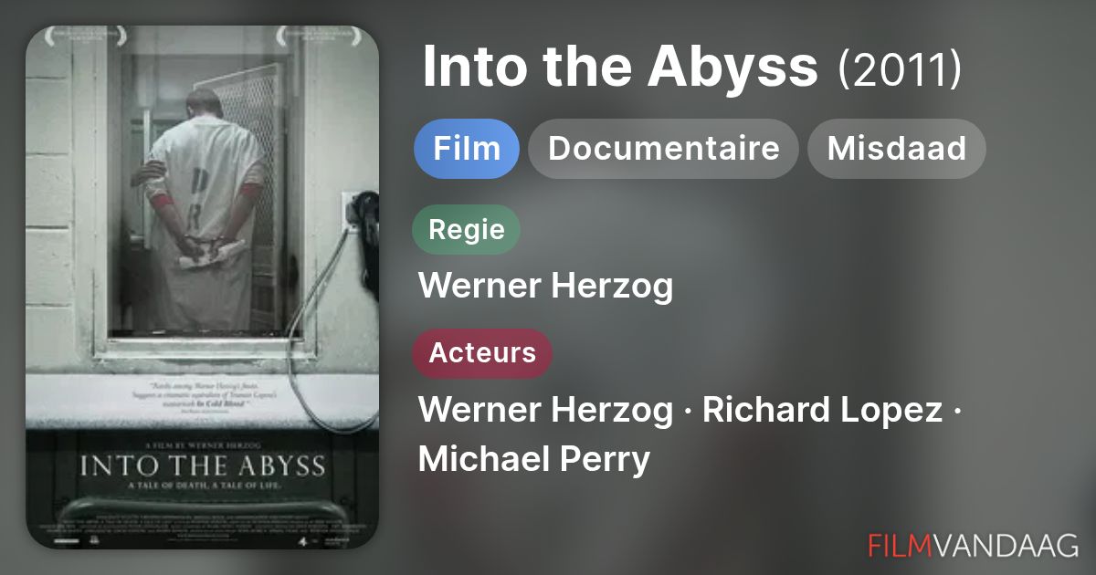 Into the Abyss (film, 2011) - FilmVandaag.nl