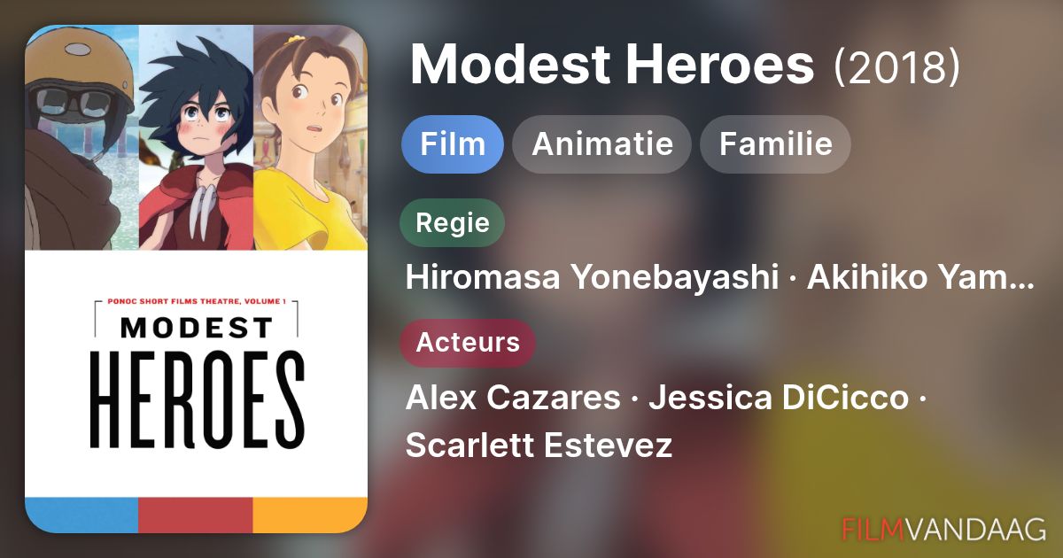 Modest Heroes (film, 2018) - FilmVandaag.nl
