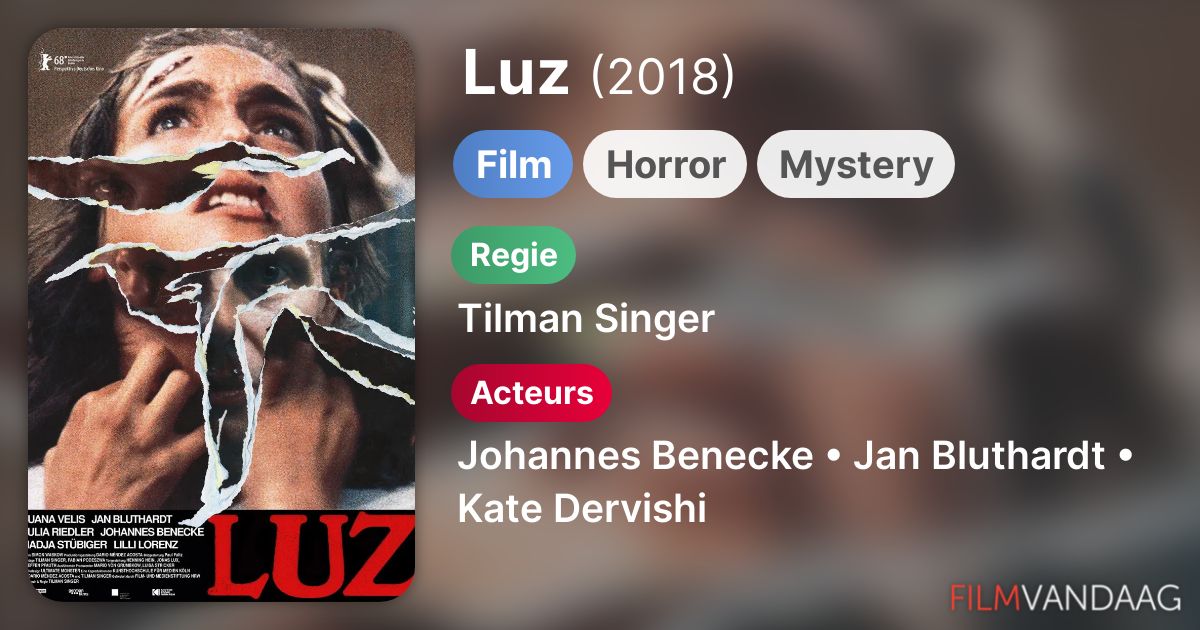 Luz (film, 2018) - FilmVandaag.nl