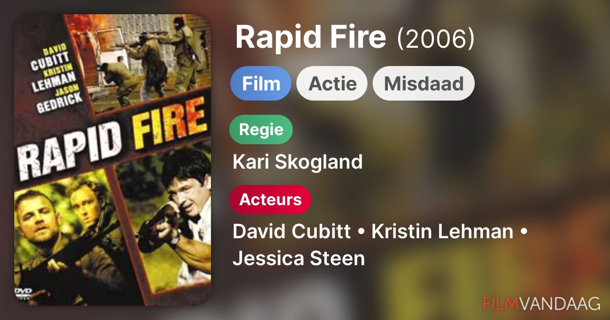 Rapid Fire (film, 2006) - FilmVandaag.nl