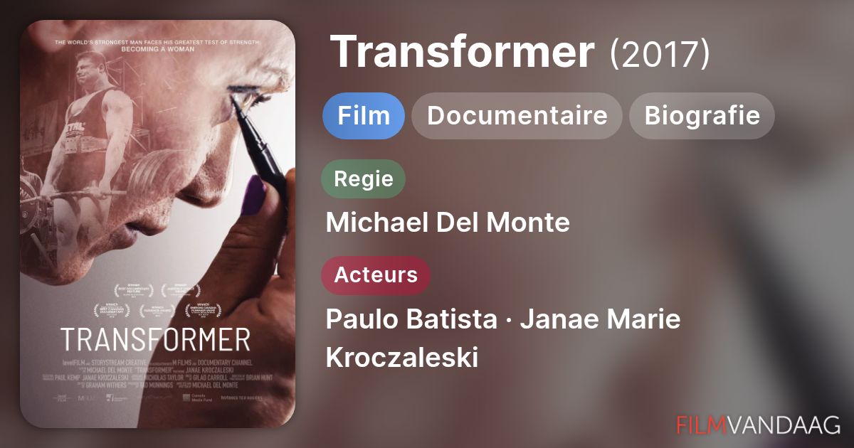 Transformer (film, 2017) - FilmVandaag.nl