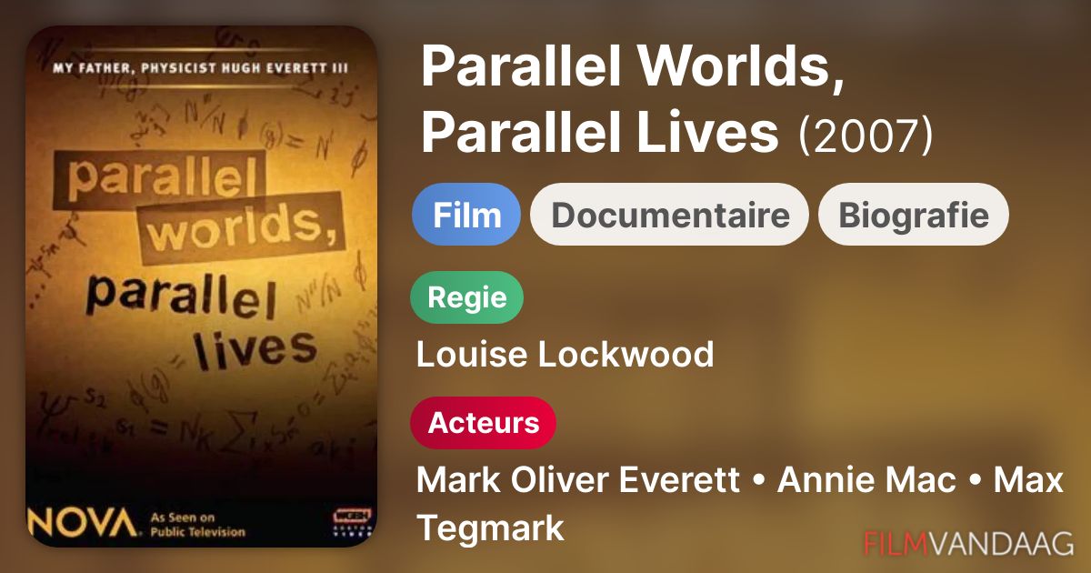 Parallel Worlds, Parallel Lives (film, 2007) - FilmVandaag.nl