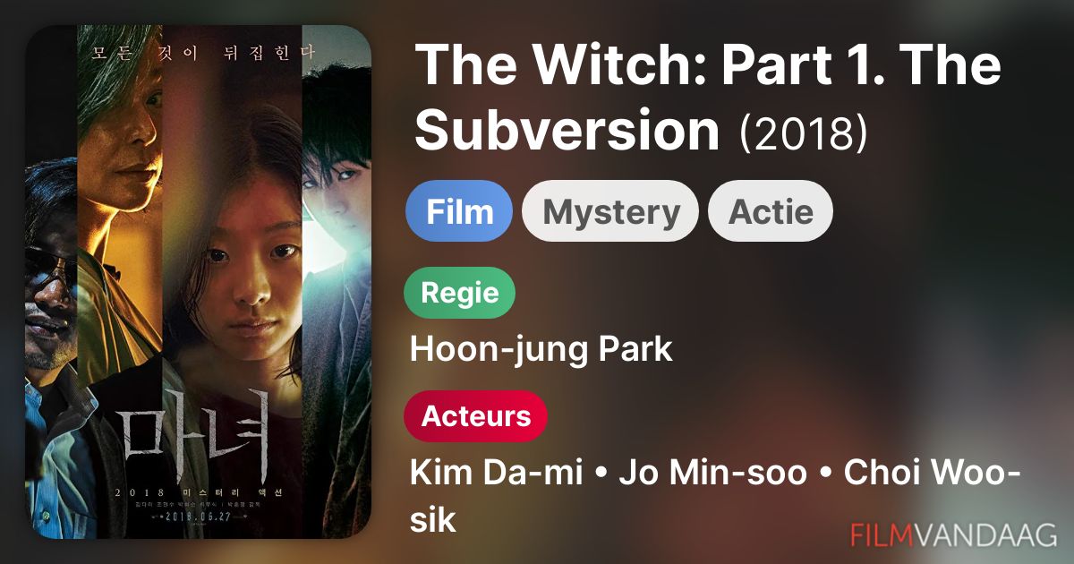 The Witch: Part 1. The Subversion (film, 2018) - FilmVandaag.nl