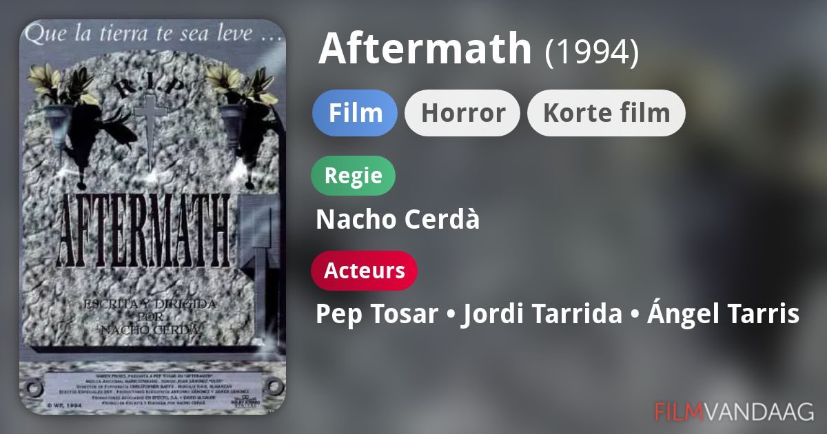 Aftermath (film, 1994) - FilmVandaag.nl