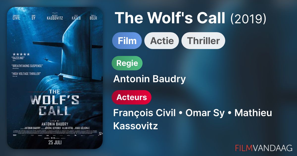 The Wolf's Call (film, 2019) - FilmVandaag.nl