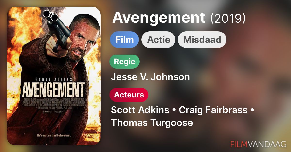 Avengement (film, 2019) - FilmVandaag.nl