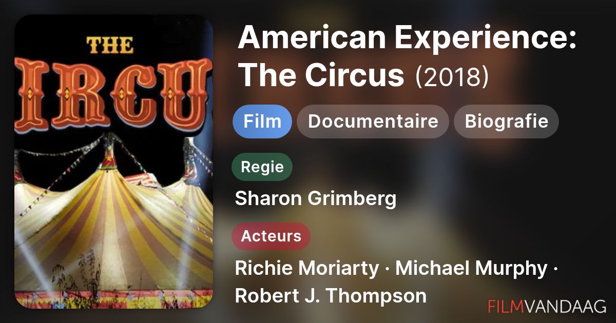 American Experience: The Circus (film, 2018) - FilmVandaag.nl