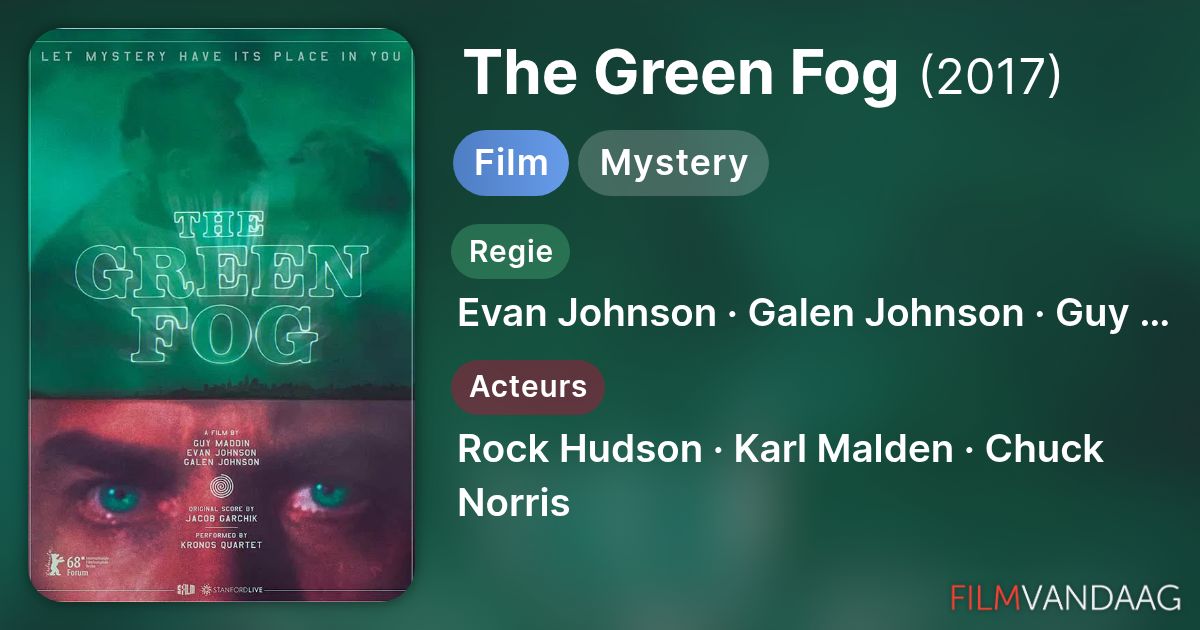 The Green Fog (film, 2017) - FilmVandaag.nl
