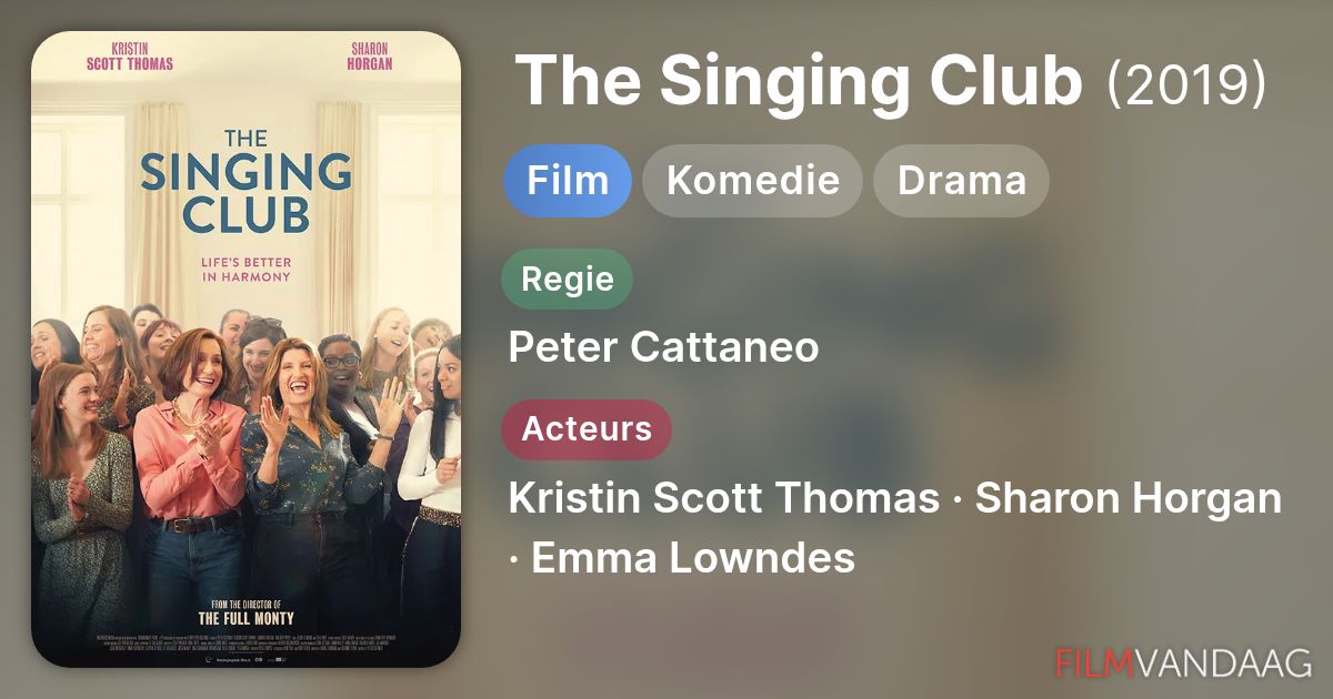 The Singing Club (film, 2019) - FilmVandaag.nl