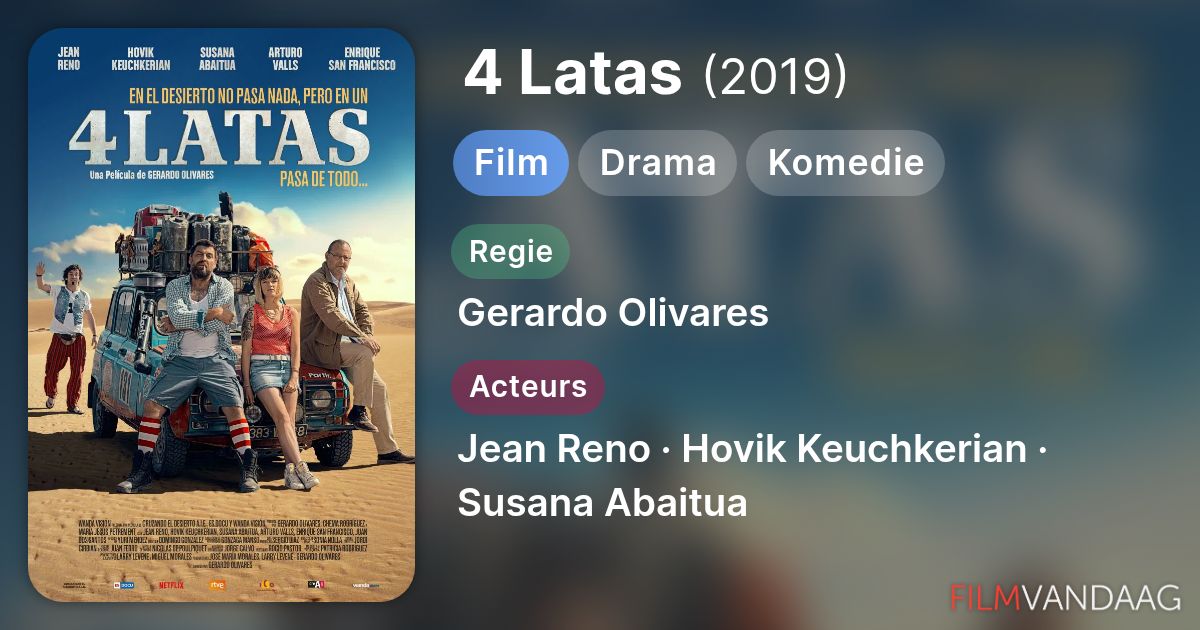 4 Latas (film, 2019) - FilmVandaag.nl