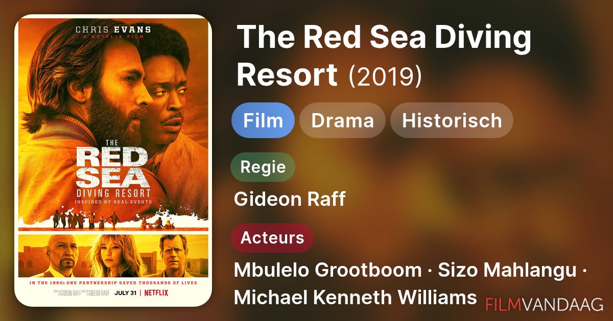 The Red Sea Diving Resort (film, 2019) - FilmVandaag.nl