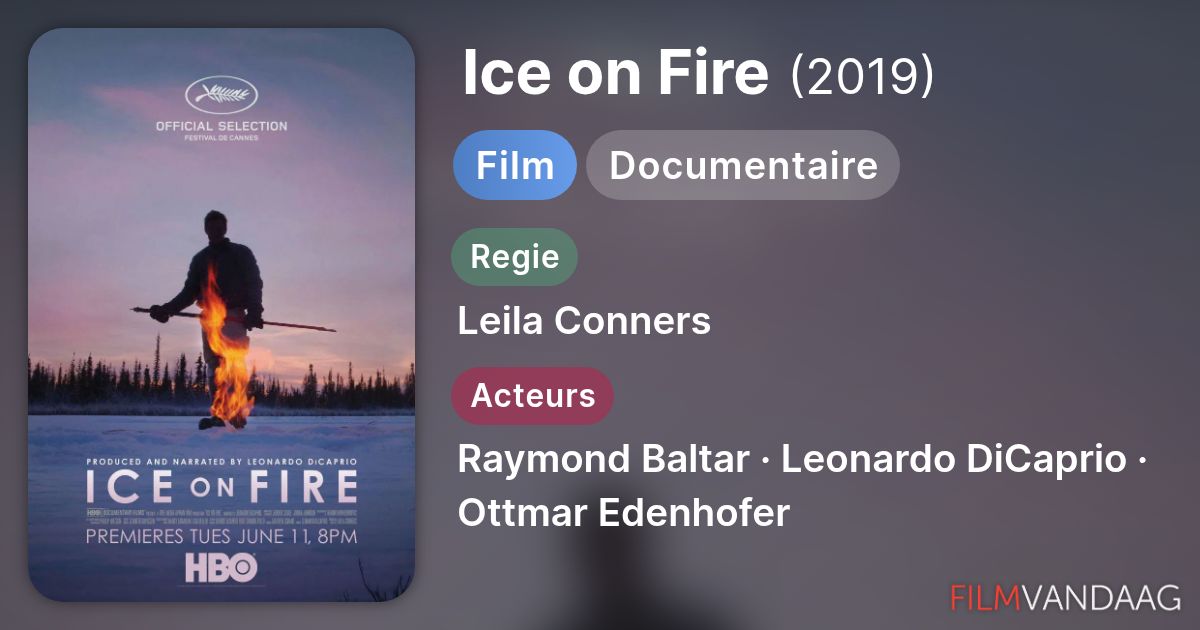Ice on Fire (film, 2019) - FilmVandaag.nl