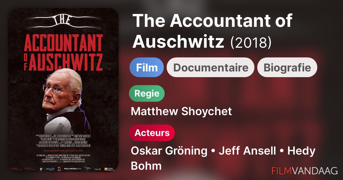 The Accountant of Auschwitz (film, 2018) - FilmVandaag.nl
