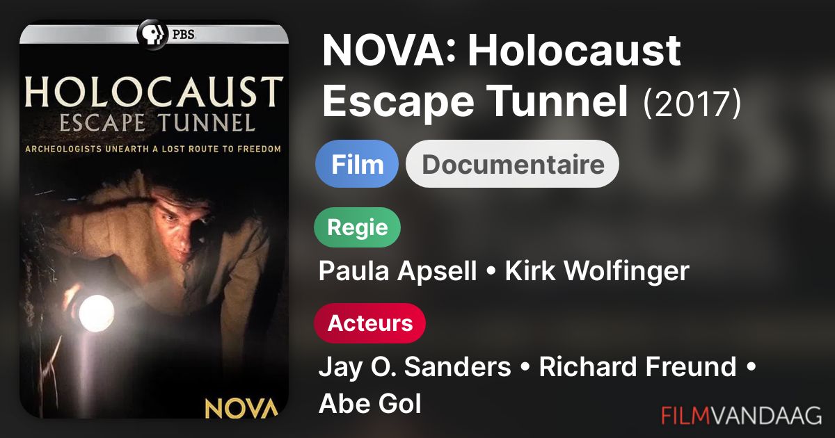 NOVA: Holocaust Escape Tunnel (film, 2017) - FilmVandaag.nl