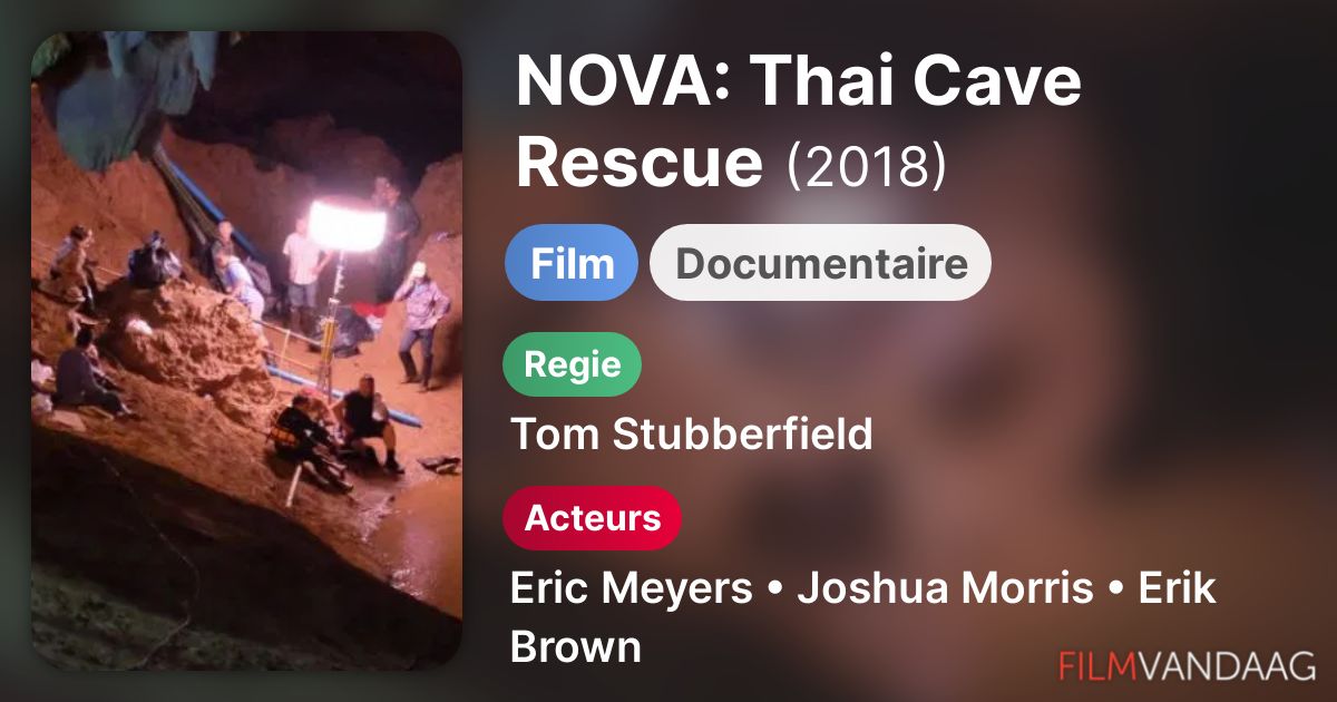 NOVA: Thai Cave Rescue (film, 2018) - FilmVandaag.nl