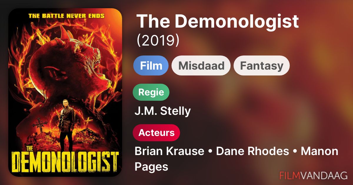 The Demonologist (film, 2019) - FilmVandaag.nl