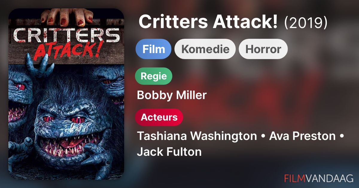 Critters Attack! (film, 2019) - FilmVandaag.nl