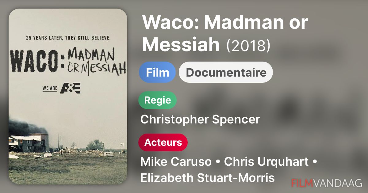 Waco: Madman or Messiah (film, 2018) - FilmVandaag.nl