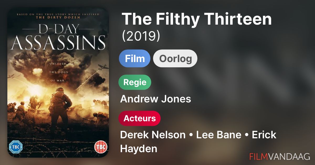 The Filthy Thirteen (film, 2019) - FilmVandaag.nl