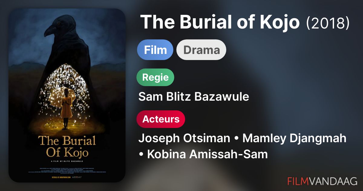 The Burial of Kojo (film, 2018) kopen op dvd of blu-ray - FilmVandaag.nl