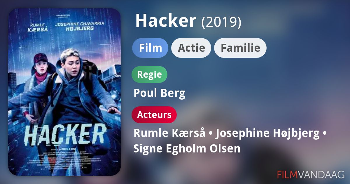 Hacker (film, 2019) - FilmVandaag.nl