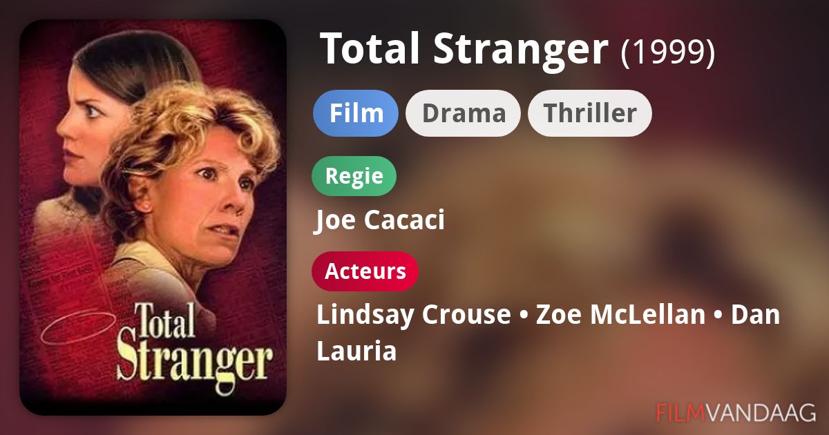 Total Stranger (film, 1999) - FilmVandaag.nl