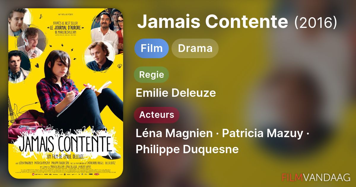 Jamais Contente (film, 2016) - FilmVandaag.nl