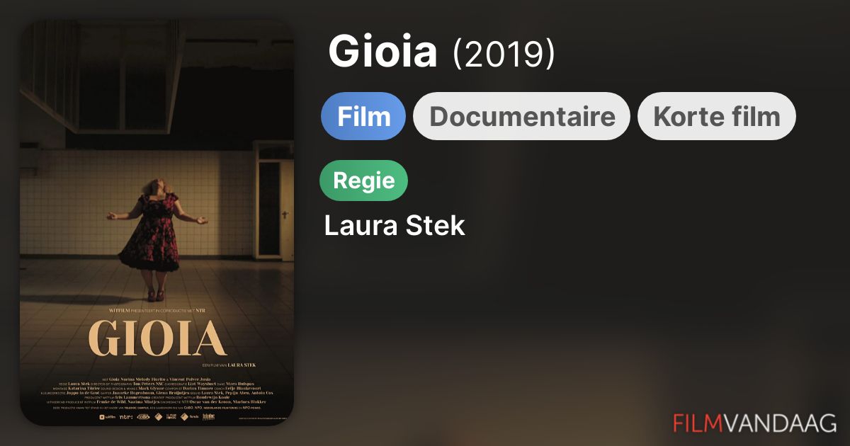 Gioia (film, 2019) - FilmVandaag.nl