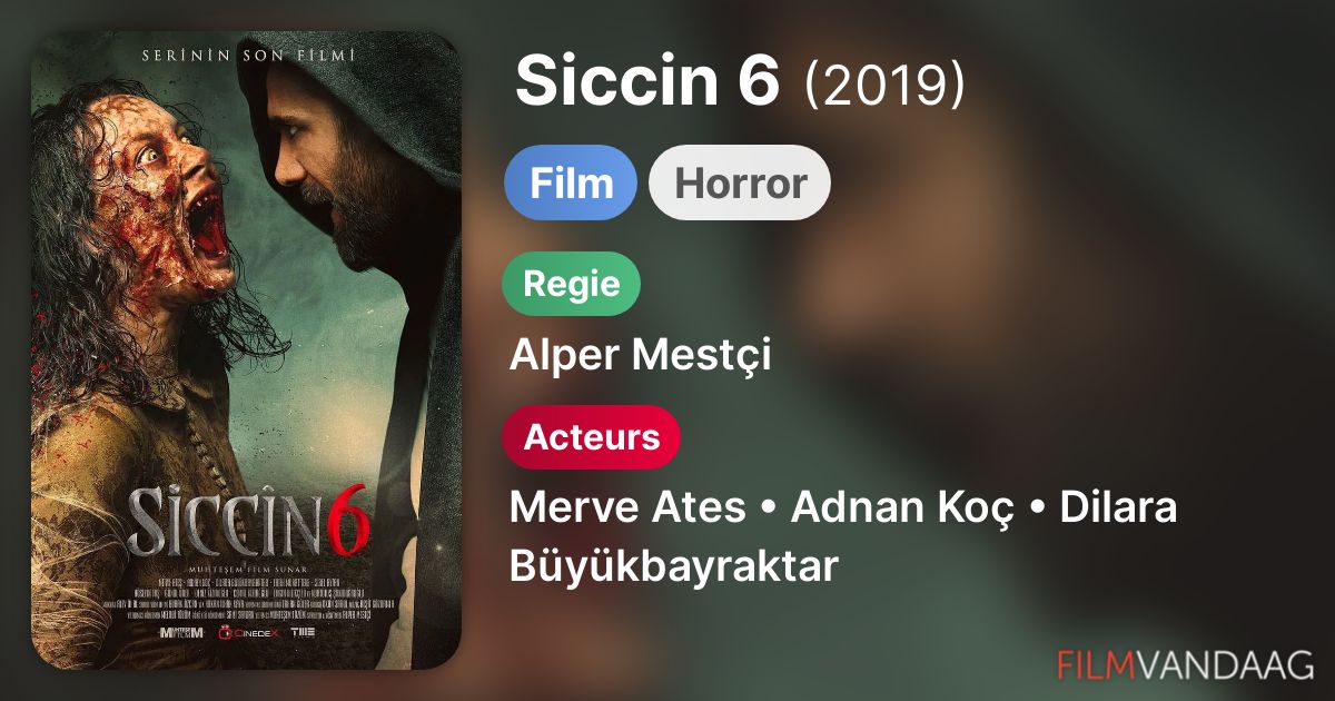Siccin 6 (film, 2019) - FilmVandaag.nl