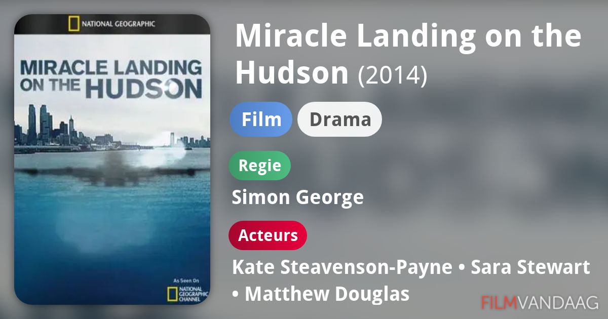 Miracle Landing on the Hudson (film, 2014) - FilmVandaag.nl