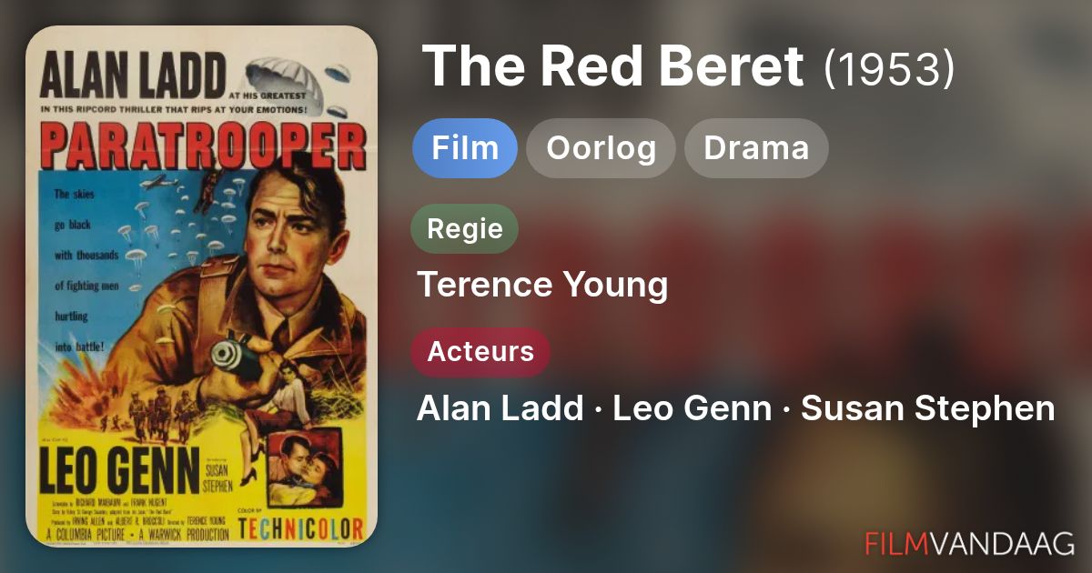 The Red Beret (film, 1953) - FilmVandaag.nl