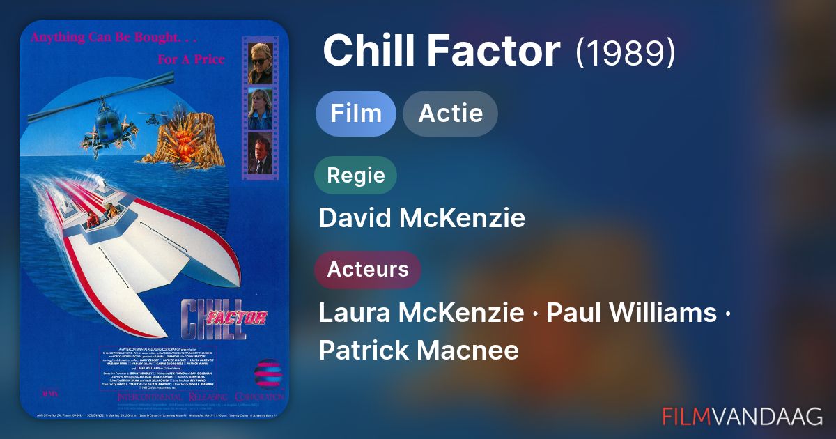 Chill Factor (film, 1989) - FilmVandaag.nl