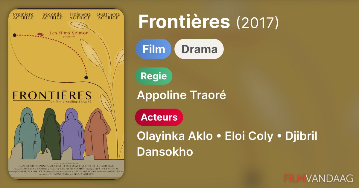 Frontières (film, 2017) - FilmVandaag.nl
