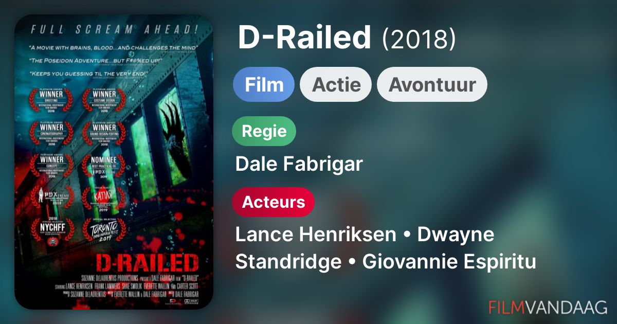 D-Railed (film, 2018) - FilmVandaag.nl