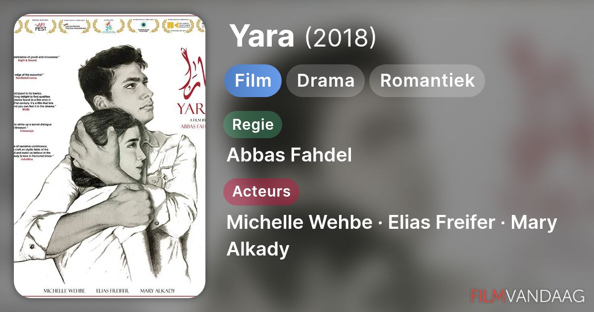 Yara (film, 2018) - FilmVandaag.nl