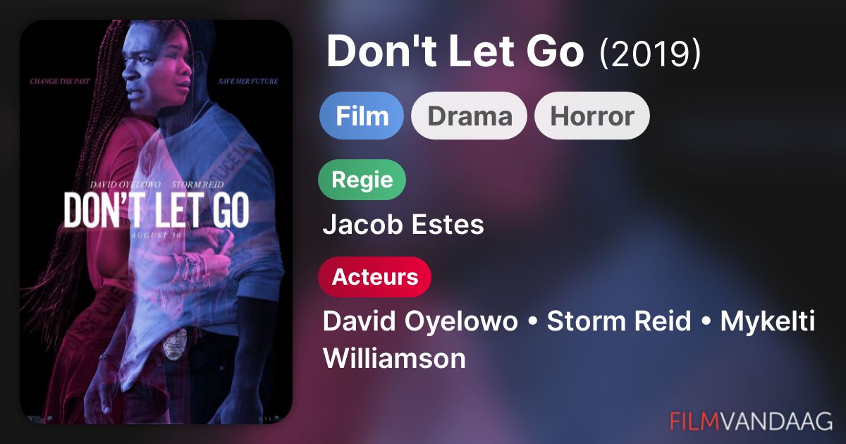 Don't Let Go (film, 2019) - FilmVandaag.nl