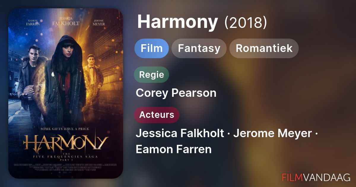 Harmony (film, 2018) - FilmVandaag.nl