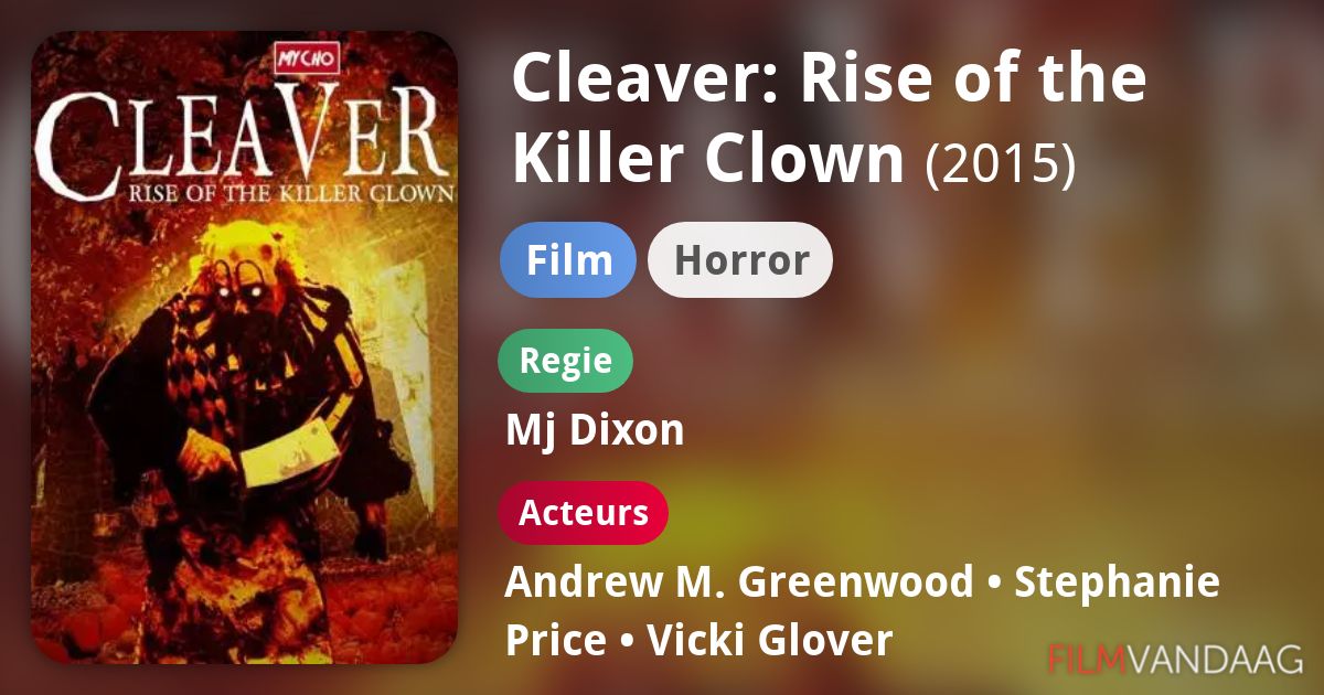 Cleaver: Rise of the Killer Clown (film, 2015) - FilmVandaag.nl