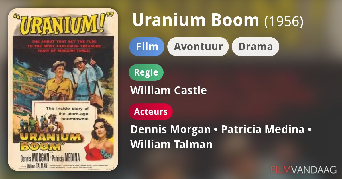 Uranium Boom (film, 1956) - FilmVandaag.nl