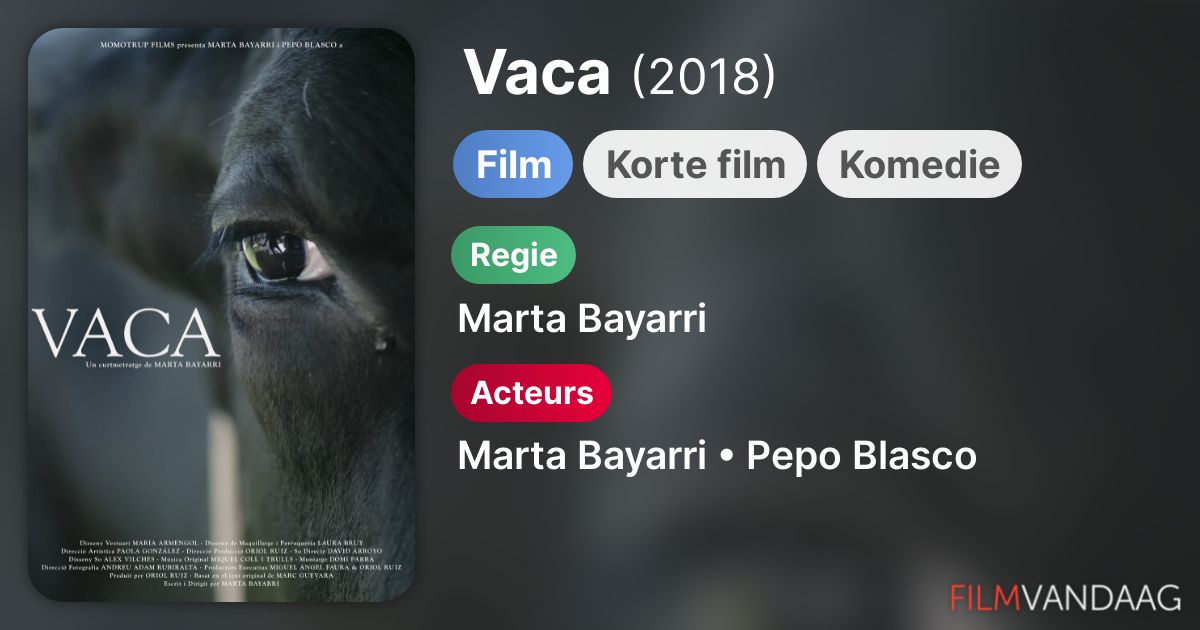 Vaca (film, 2018) - FilmVandaag.nl